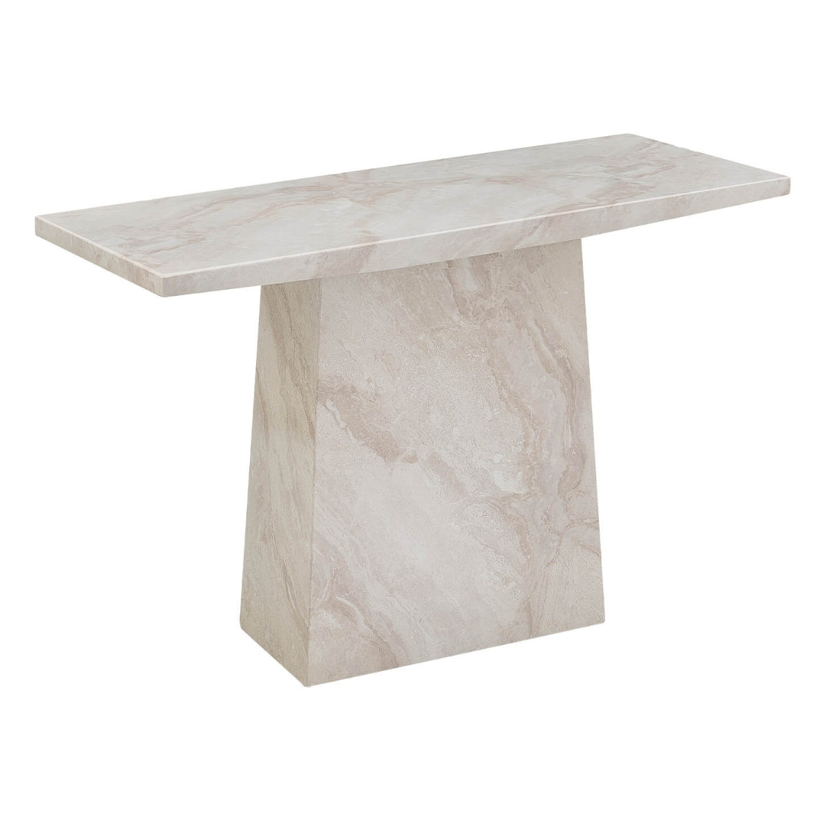 Aslan Rectangular Marble Console Table – Corcorans Furniture IE