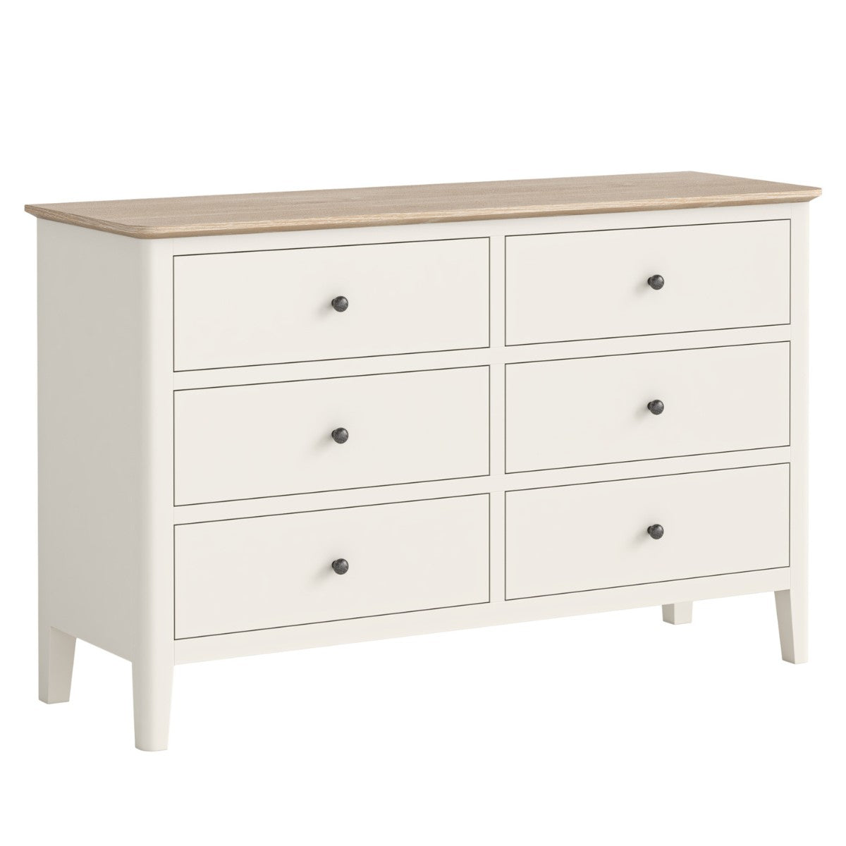 Marcella Cream 6 Drawer Chest – Corcorans Furniture IE