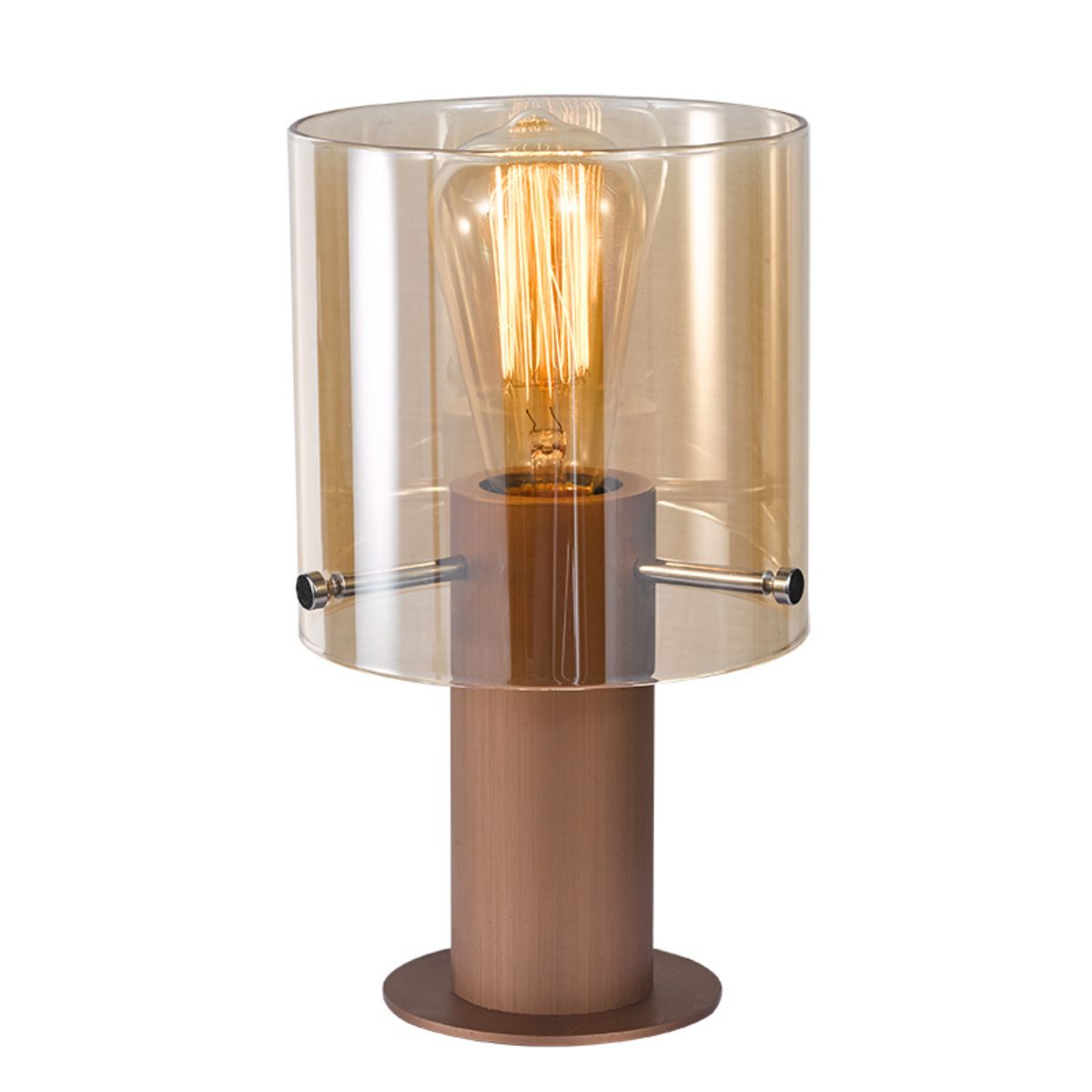 Small Vintage Copper Table Lamp – Corcorans Furniture IE