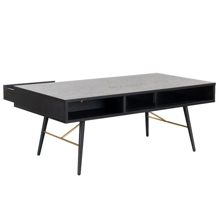 Bulgary Black And Copper Coffee Table 1.15 M Corcoran s